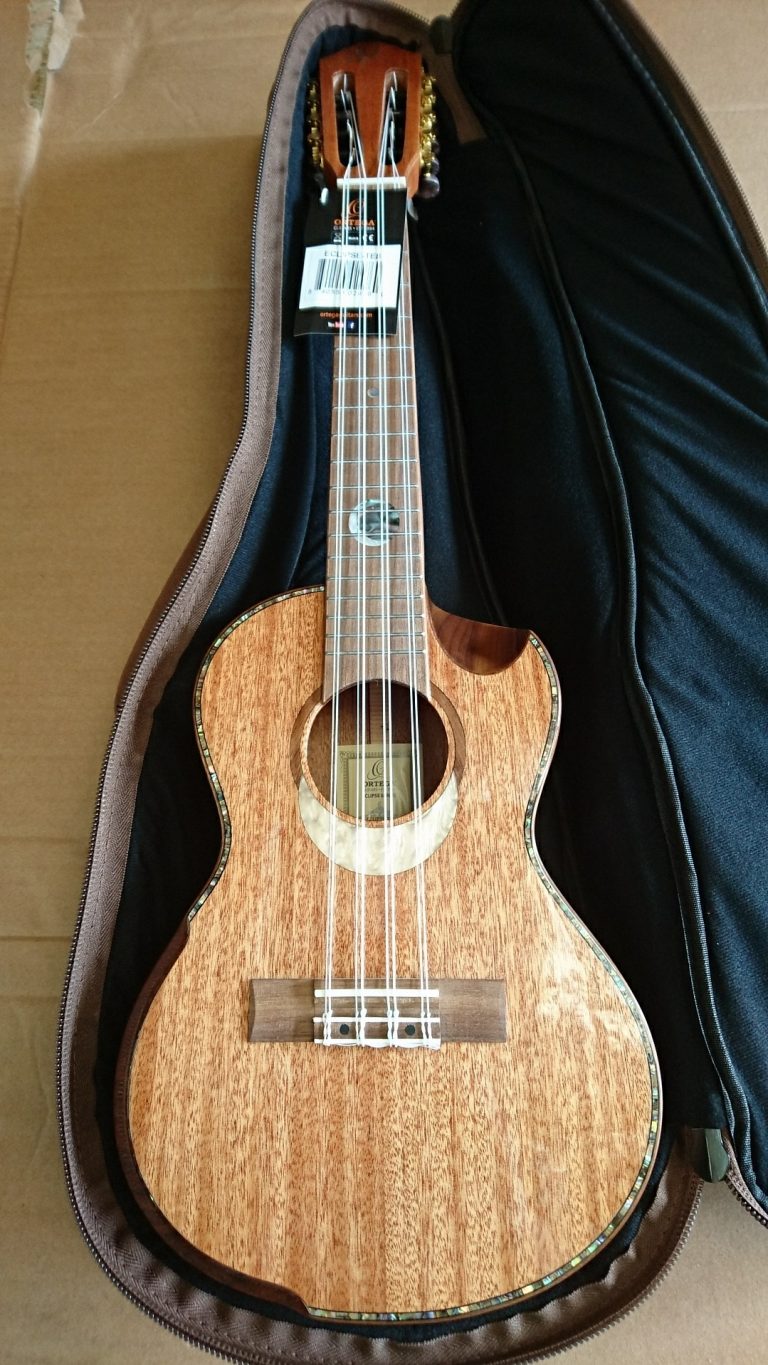 ORT-ECLIPSE-TE8, ORTEGA ECLIPSE TENOR 8-STRING UKULELE, ALL SOLID ...