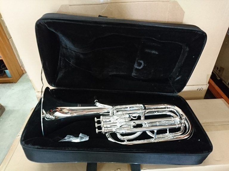 WI-681010, WISEMANN BARITONE HORN CASE, HIGH QUALITY BLACK CANVAS, - KJ ...